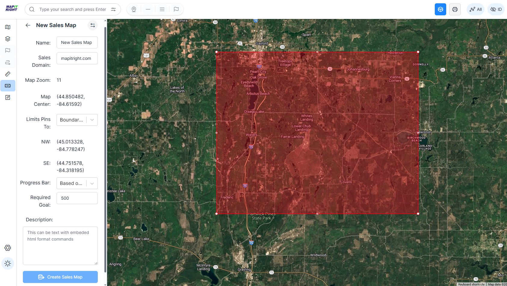 Sales Module | MAP-IT-RIGHT Fiber Plant Design and Management Solution